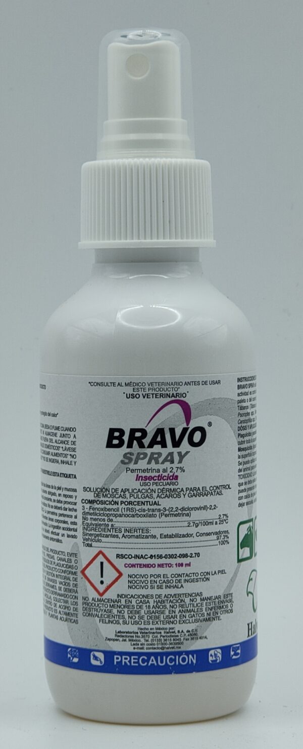 BRAVO SPRAY 100ML – Veterinaria Tucan