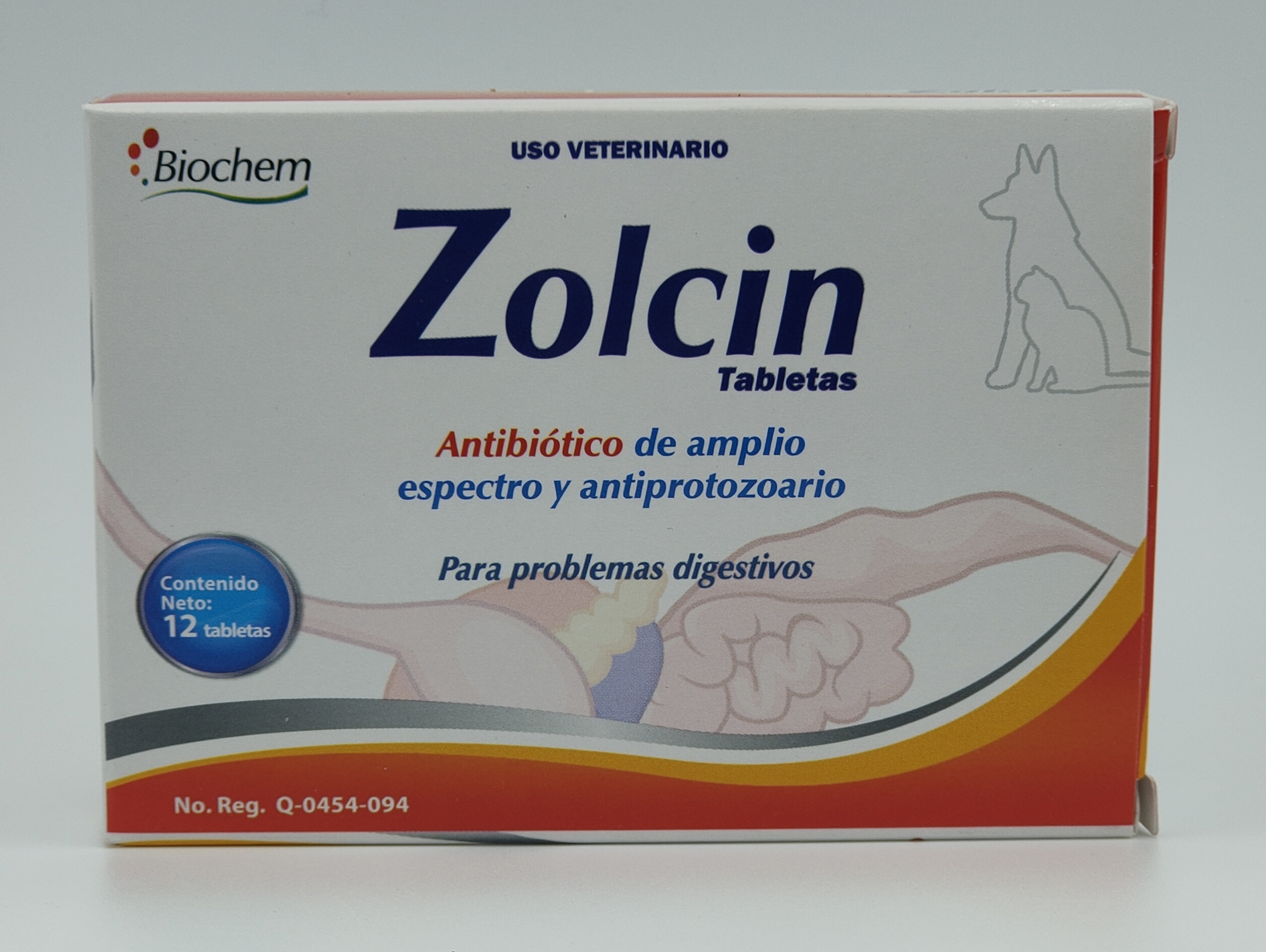 ZOLCIN TABLETAS 12 TABLETAS – Veterinaria Tucan